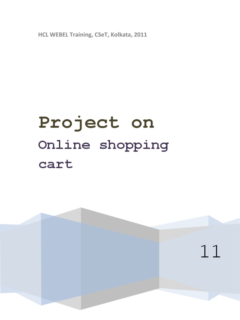 Online Shopping Cart: Documentation | PDF | Language Integrated Query ...