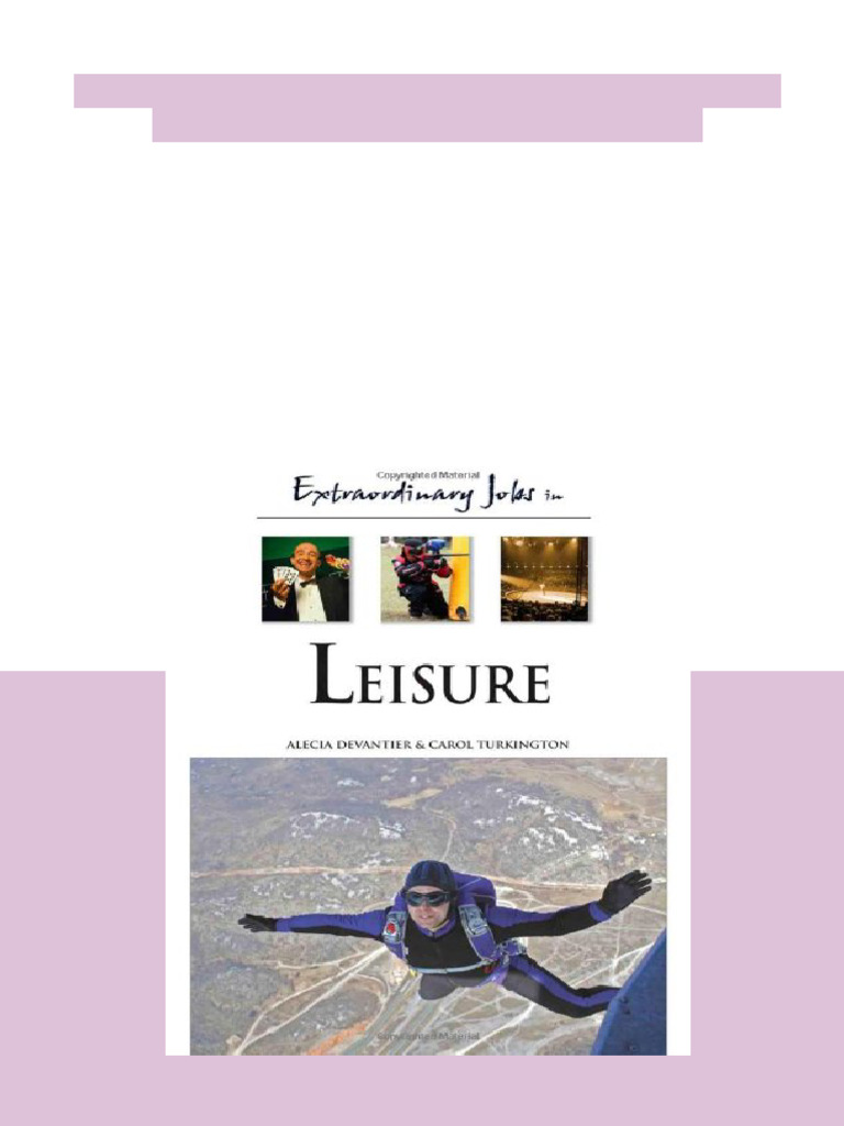 Extraordinary Jobs in Leisure Extraordinary Jobs 1st Edition Alecia ...