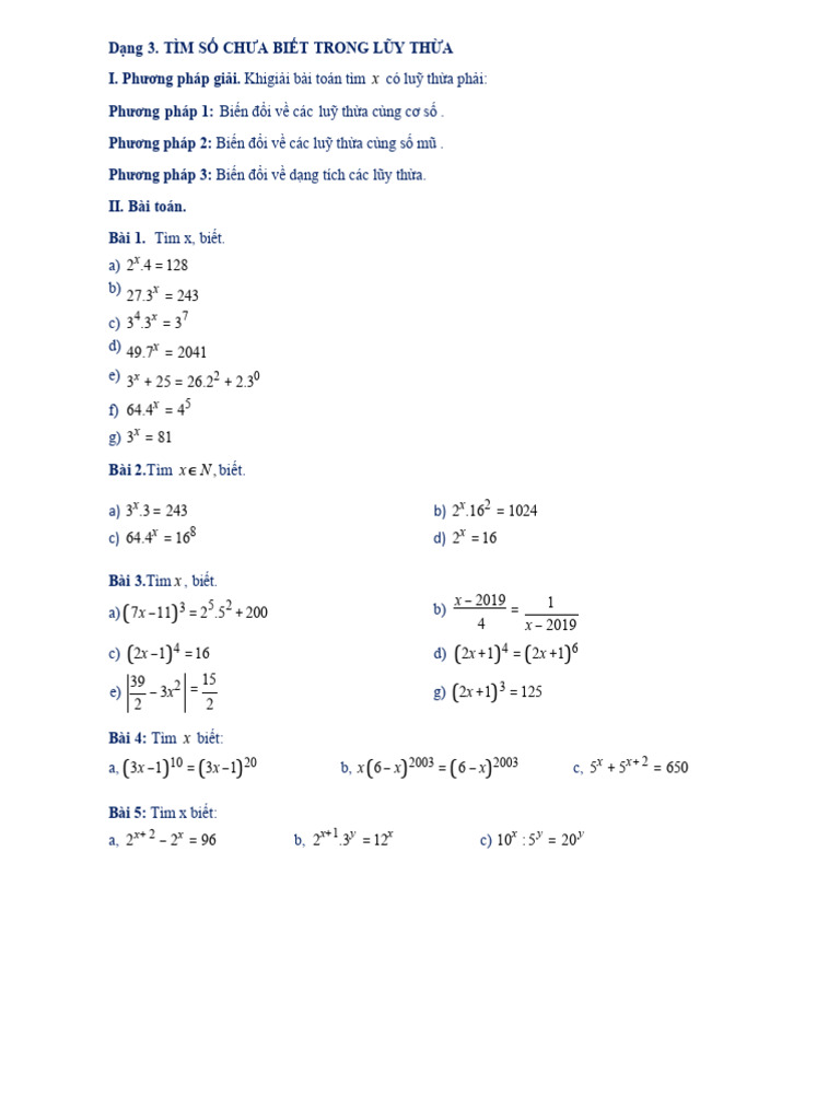luy thua | PDF
