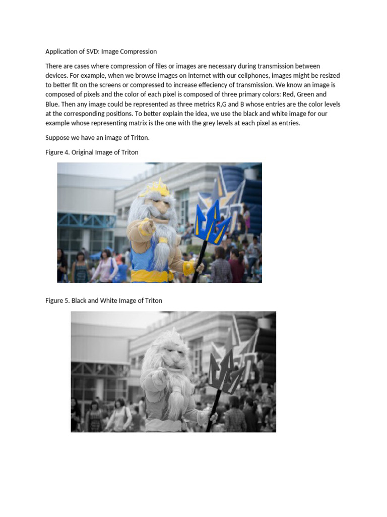 Application of SVD | PDF