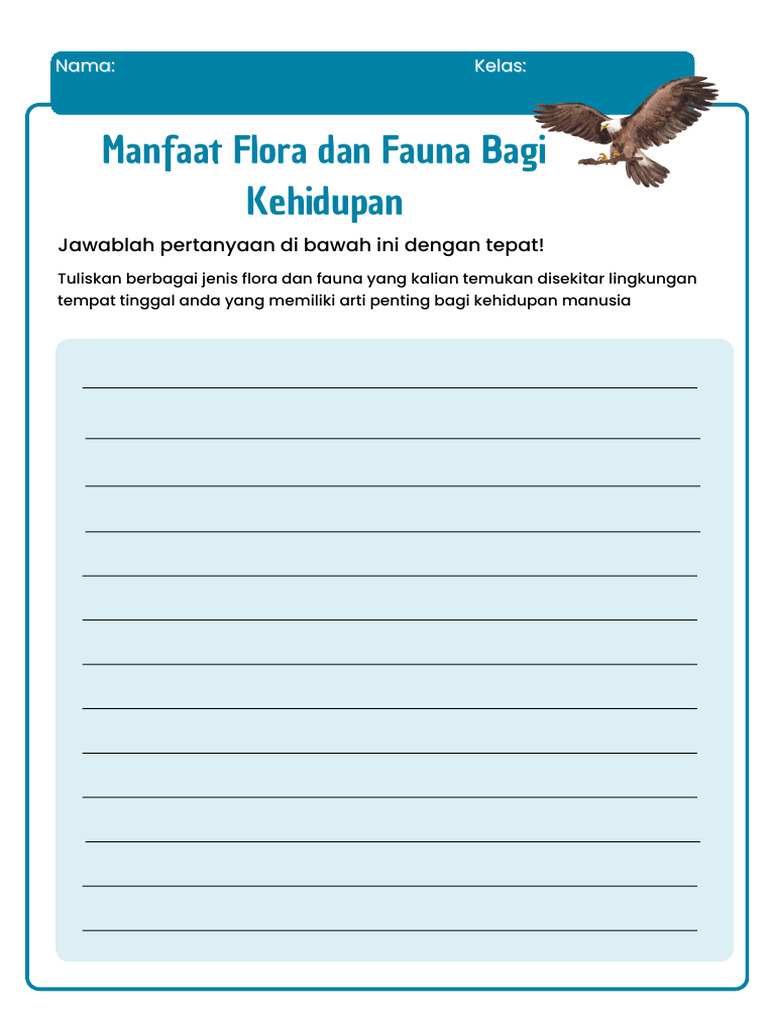 Manfaat Flora dan Fauna untuk Kehidupan | PDF