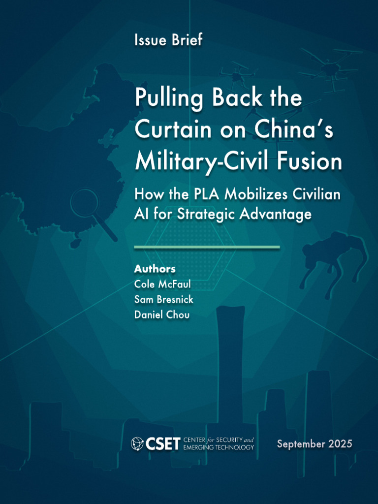 CSET Pulling Back The Curtain On Chinas Military Civil Fusion | PDF ...