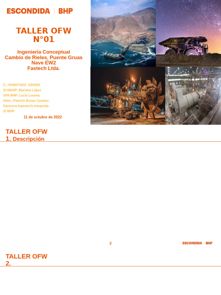 Taller Ofw N°1 | PDF