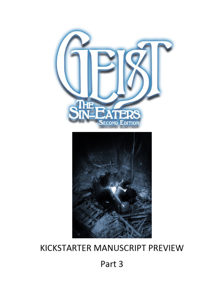 Geist 2e Kickstarter Preview 3 | PDF