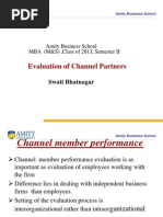 Module 3 - Evaluating Channel Members | PDF | Sales | Inventory