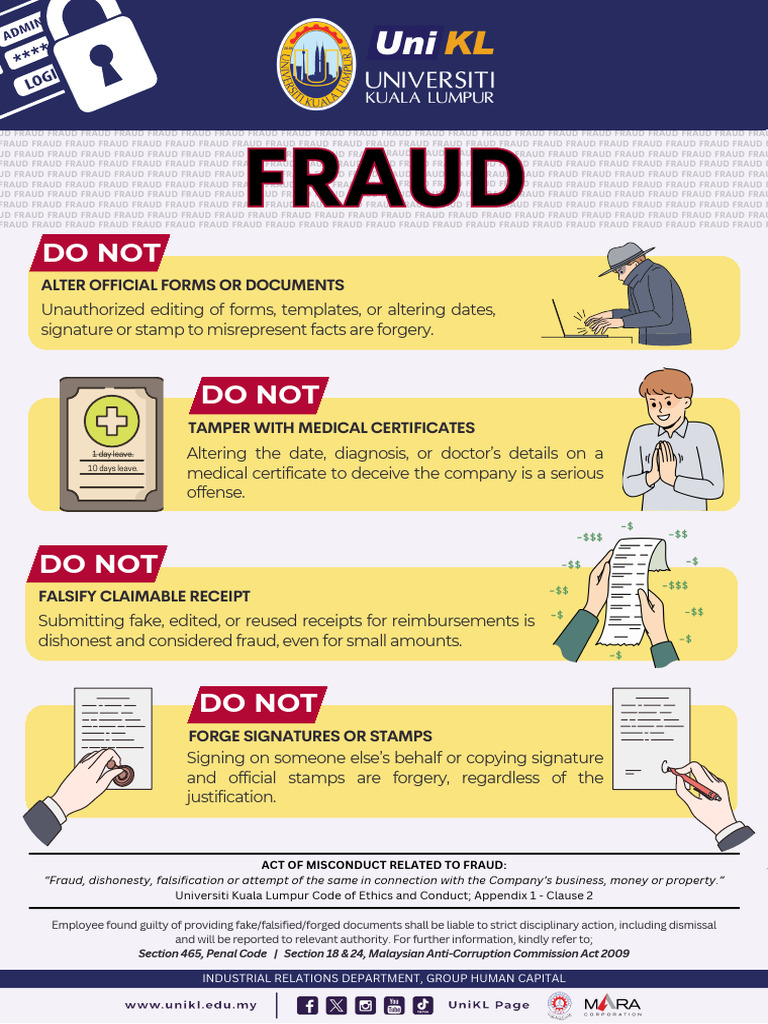 Fraudulent Document Submission Policies | PDF | Fraud | Forgery