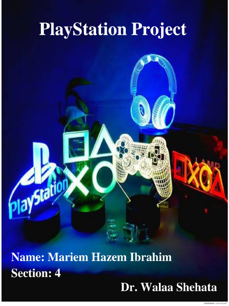 Playstation Project (Mariem Hazem) | PDF