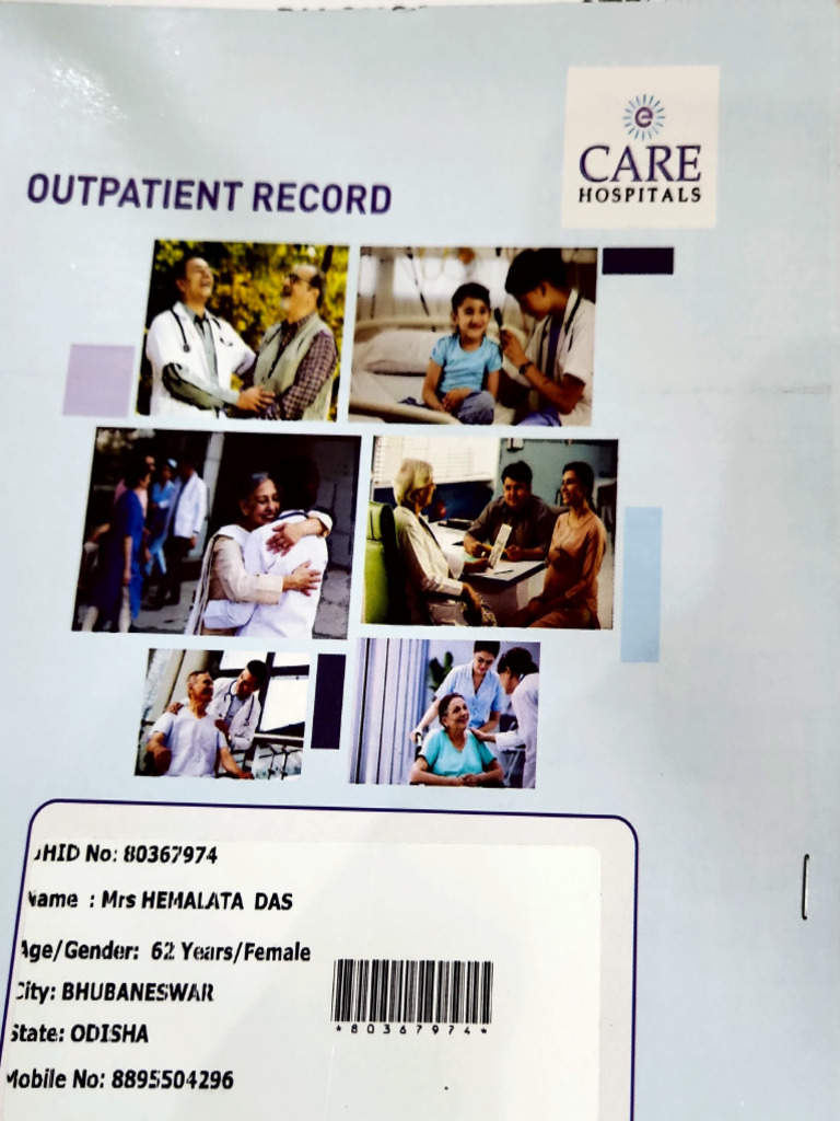 Outpatient Record for Hemalata Das | PDF | Clinical Medicine | Medicine