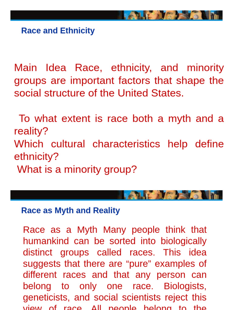Understanding Race and Ethnicity in America | PDF