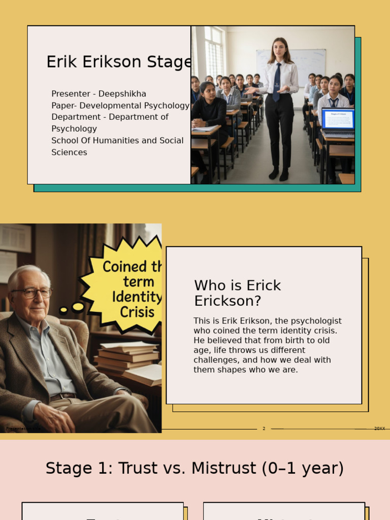 Erik Erikson Stages | PDF