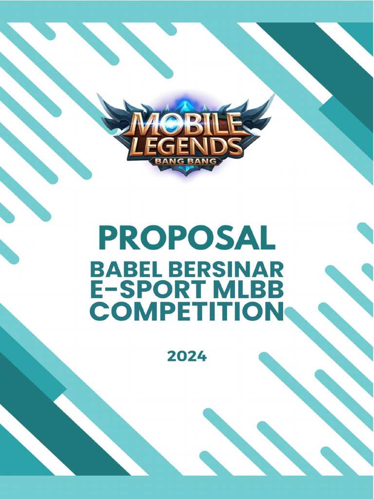 Proposal Turnamen Mobile Legend 2024 | PDF