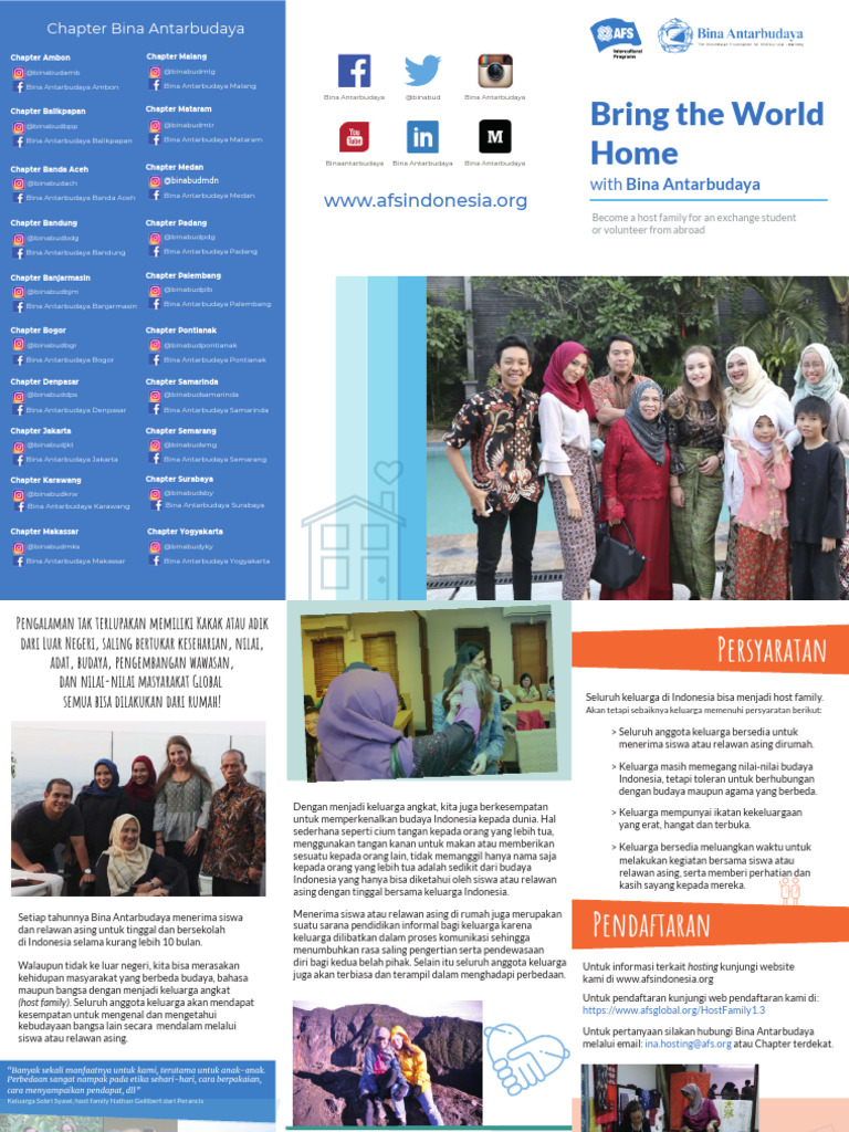 Brosur Host Family Final Compressed | PDF