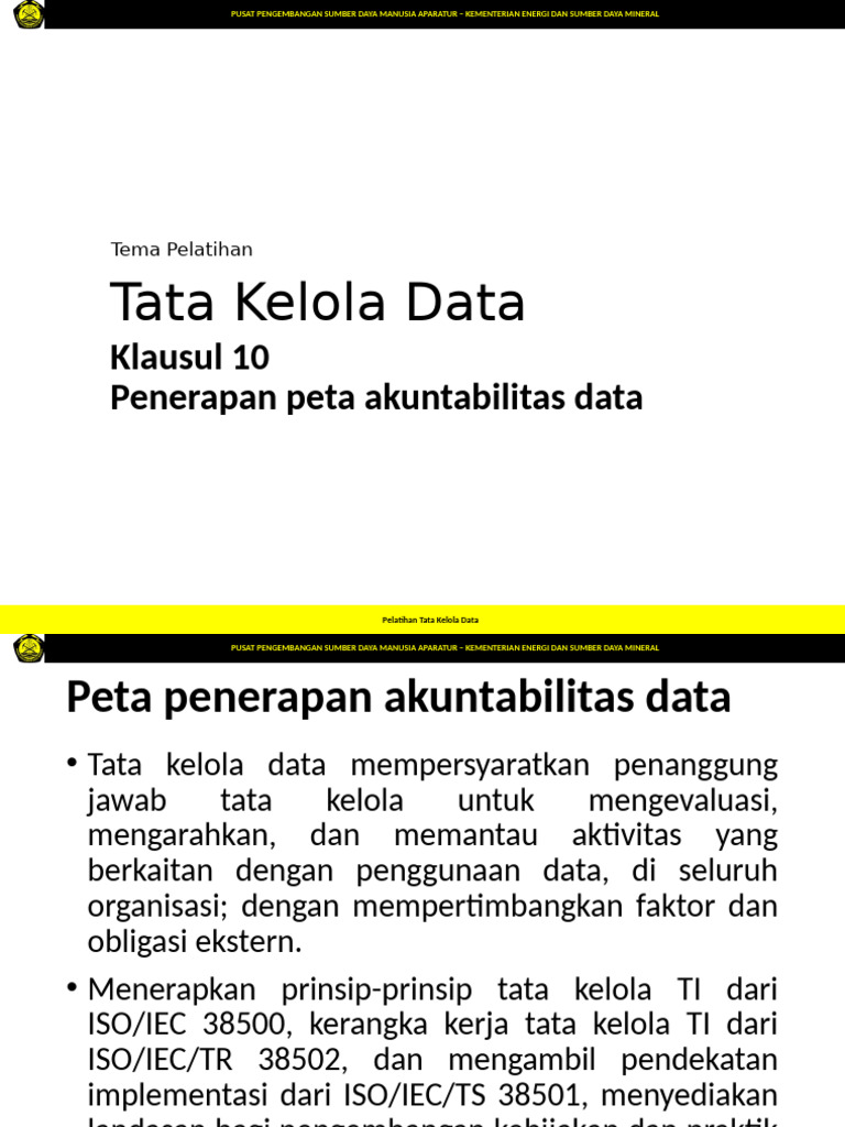 Peta Akuntabilitas Data | PDF