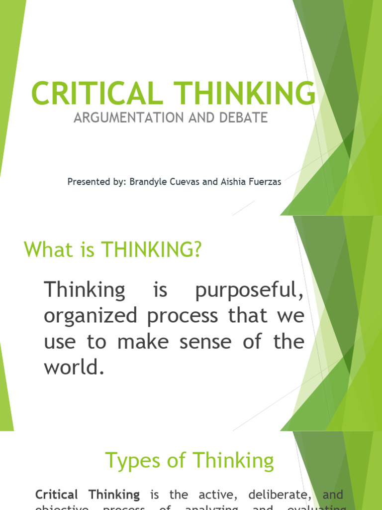 Understanding Critical Thinking Skills | PDF | Critical Thinking | Thought
