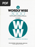 Wordly Wise Book 8 Answer Key PDF | PDF | Scribd