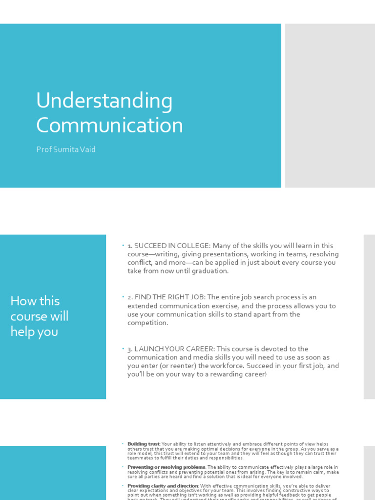 Communication Process and Communication Barriers | PDF | Communication ...
