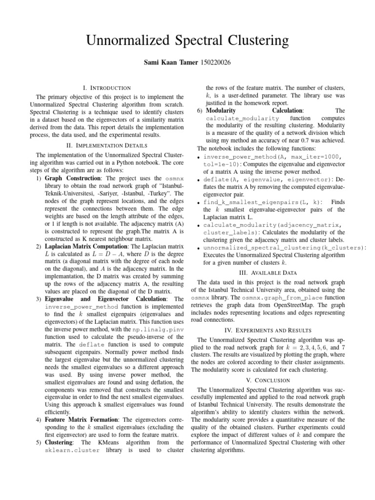 IEEE Conference Template | PDF | Eigenvalues And Eigenvectors ...