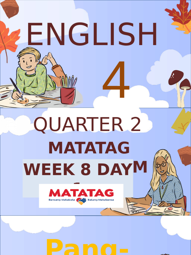 Filipino G4 Q2 W8 | PDF