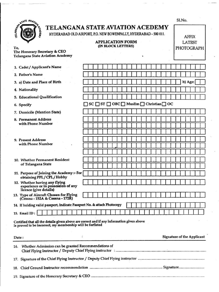 CPL Application 2025 | PDF