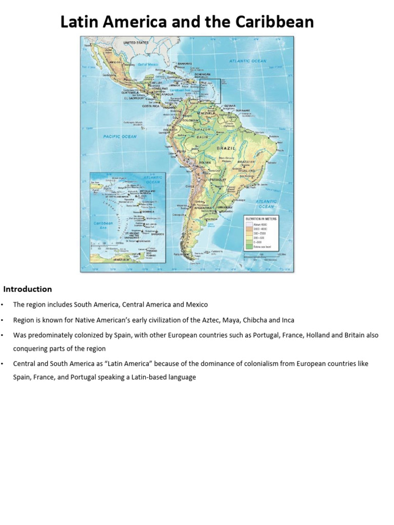 Latin America: Culture, History, Geography | PDF | South America ...