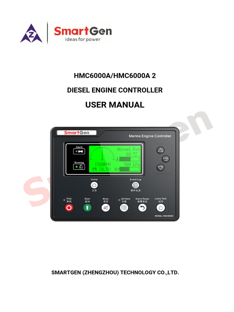 HMC6000A HMC6000A 2 en User Manual | PDF | Microcontroller | Engines