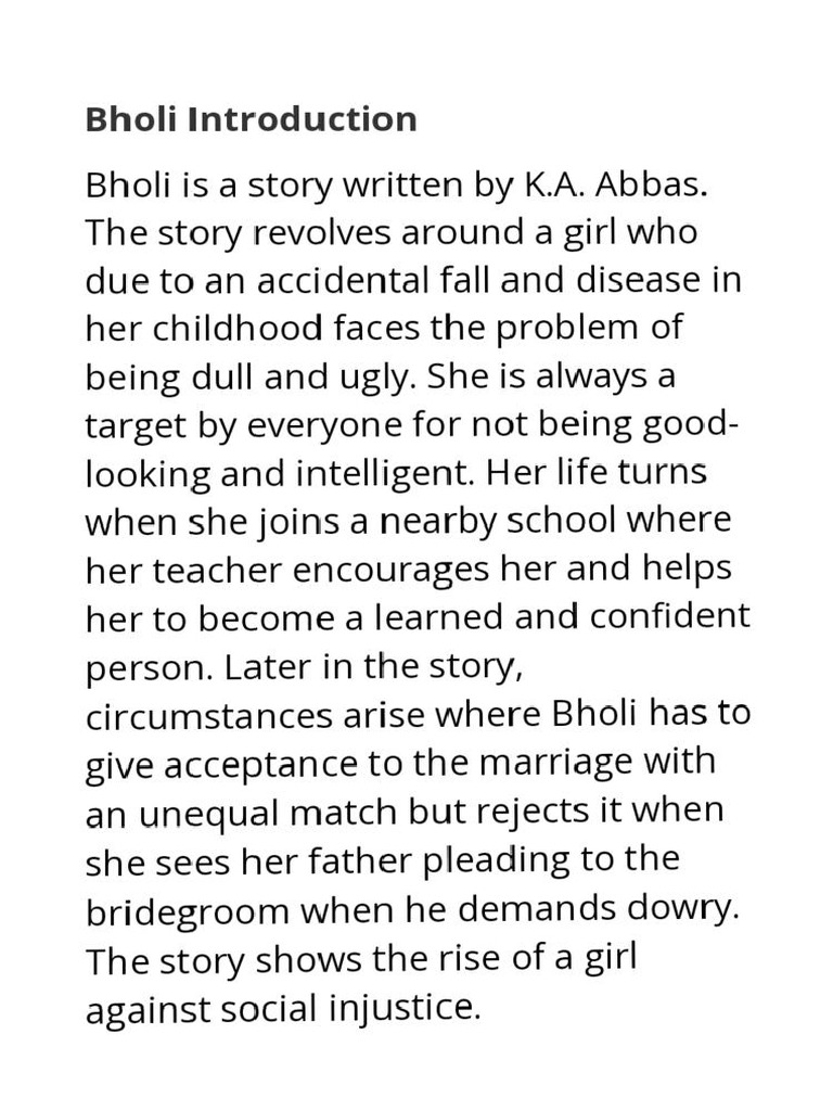 X Bholi | PDF
