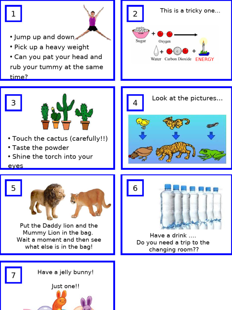 MRS GREN Instruction Cards | PDF
