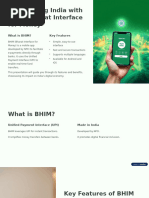 BHIM App User Manual and Guide | PDF | Banking Technology | Payments