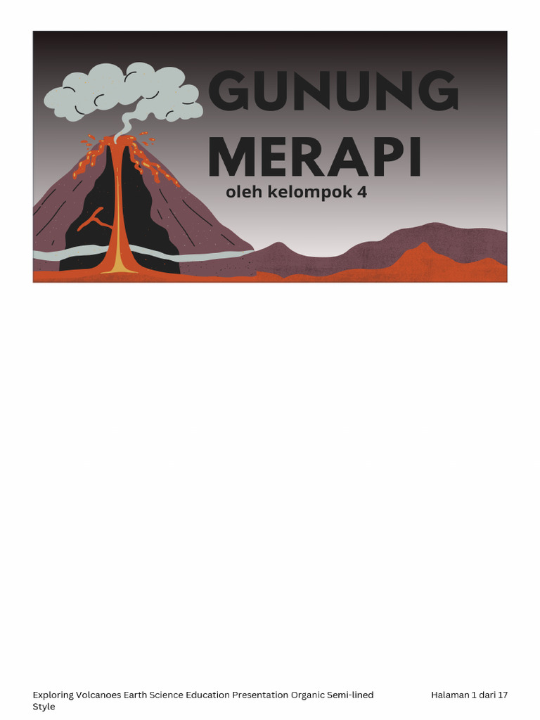 Exploring Volcanoes Earth Science Education Presentation Organic Semi ...