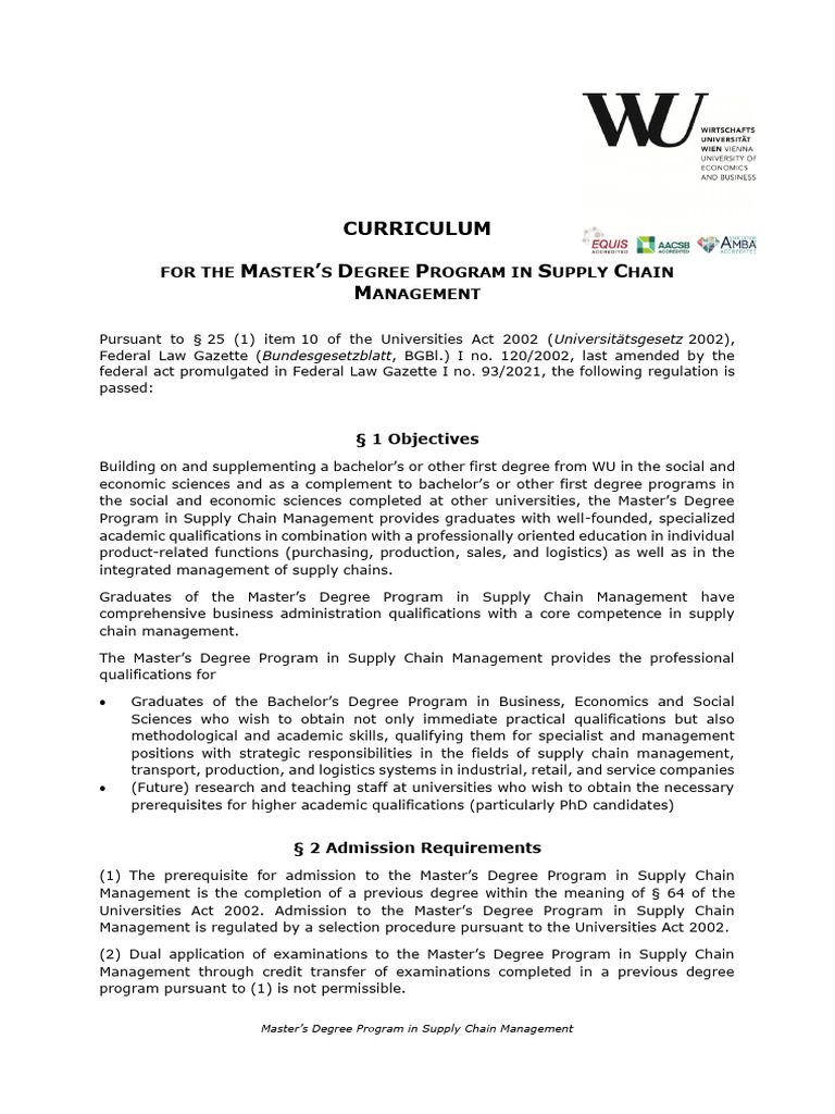 Ma en Curr Scm2021 | PDF | Academic Degree | Master's Degree