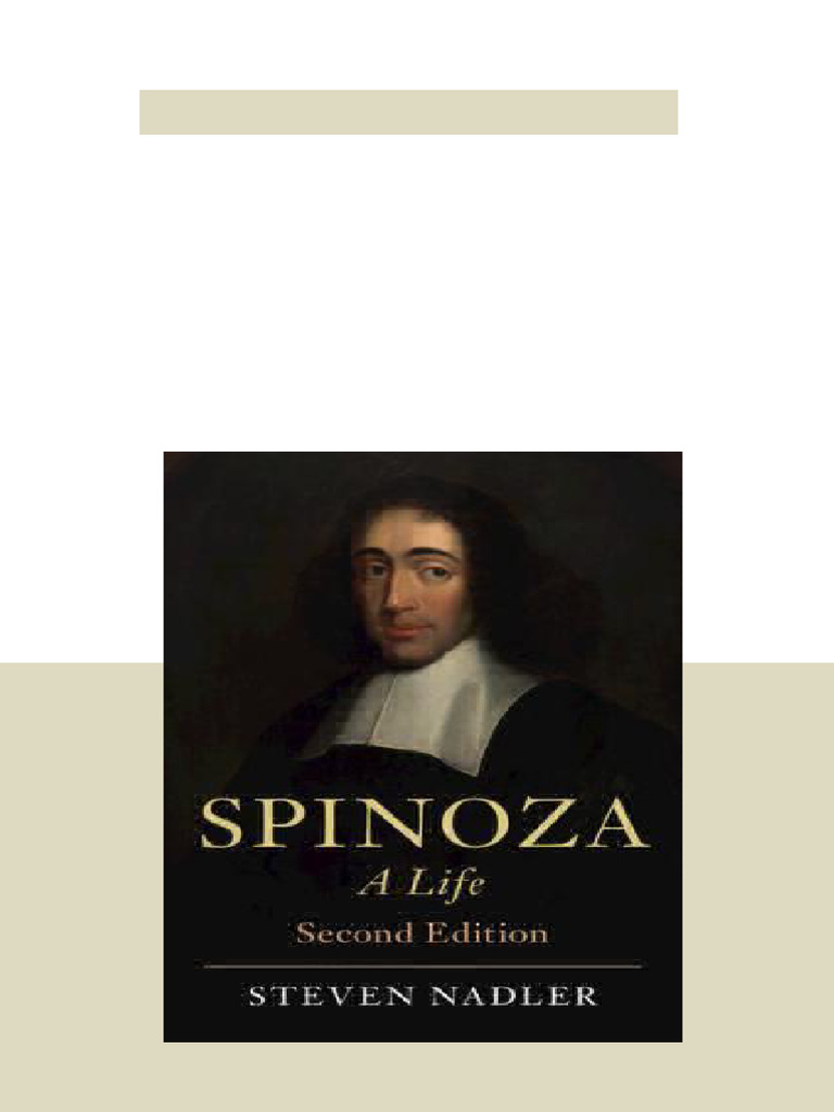Spinoza A Life Steven Nadler: (4.4/5.0 - 160 Downloads) | PDF