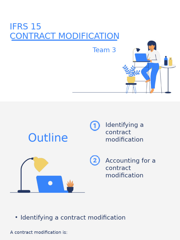 IFRS 15: Contract Modification Guide | PDF | Business | Business Economics