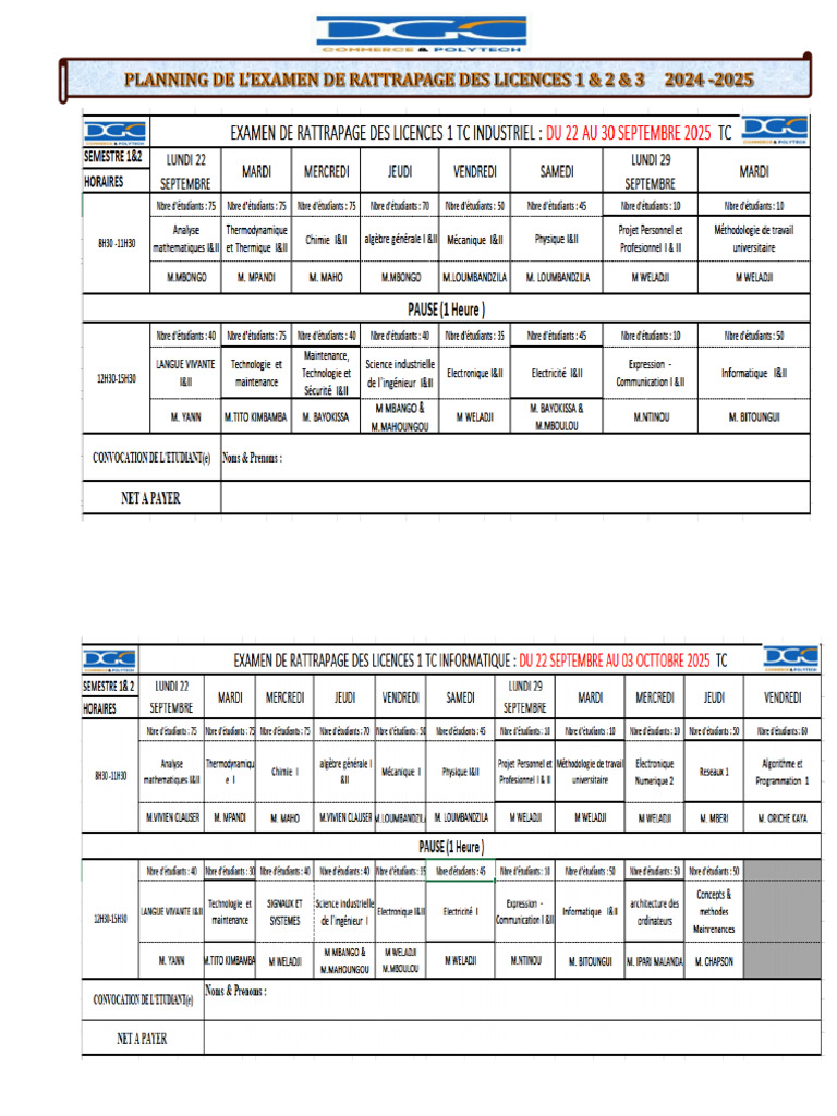 Examen Rattrapage Polytech | PDF