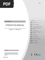 Olympus CV-1500 Endoscopy System Guide | PDF