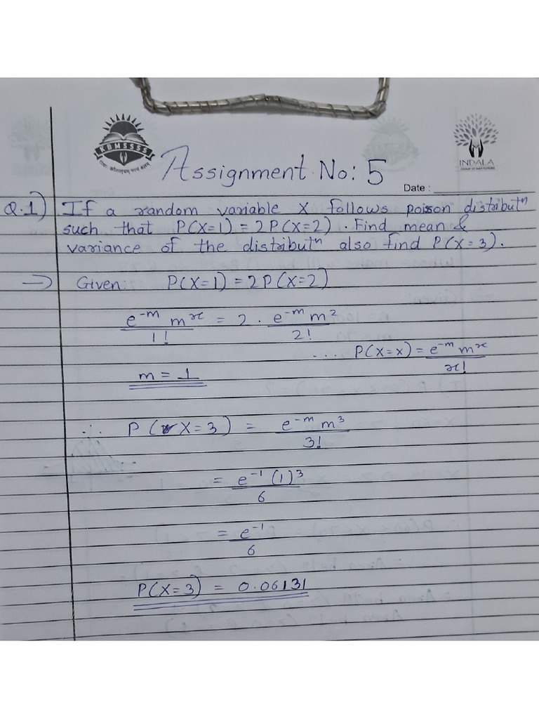 M3 5th Assignment | PDF