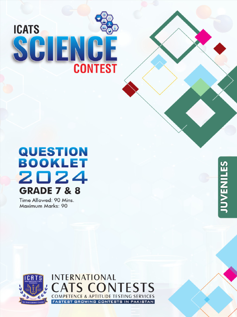 ICATS Science Contest 2024 Guidelines | PDF | Water | Groundwater