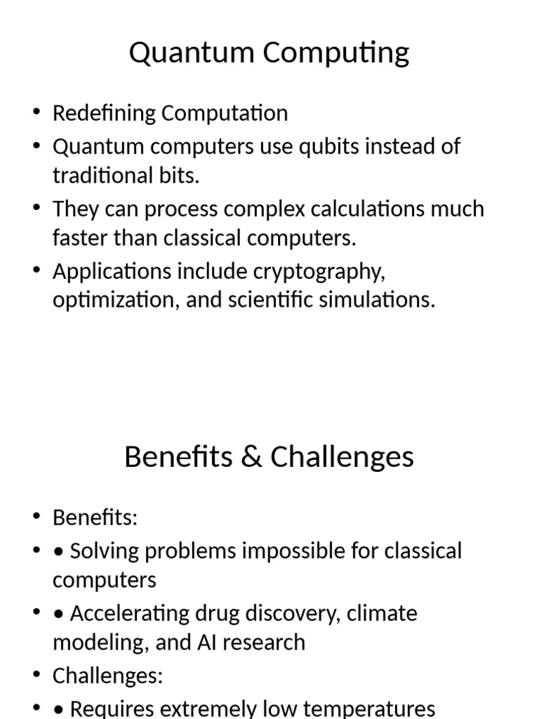Quantum Computing | PDF