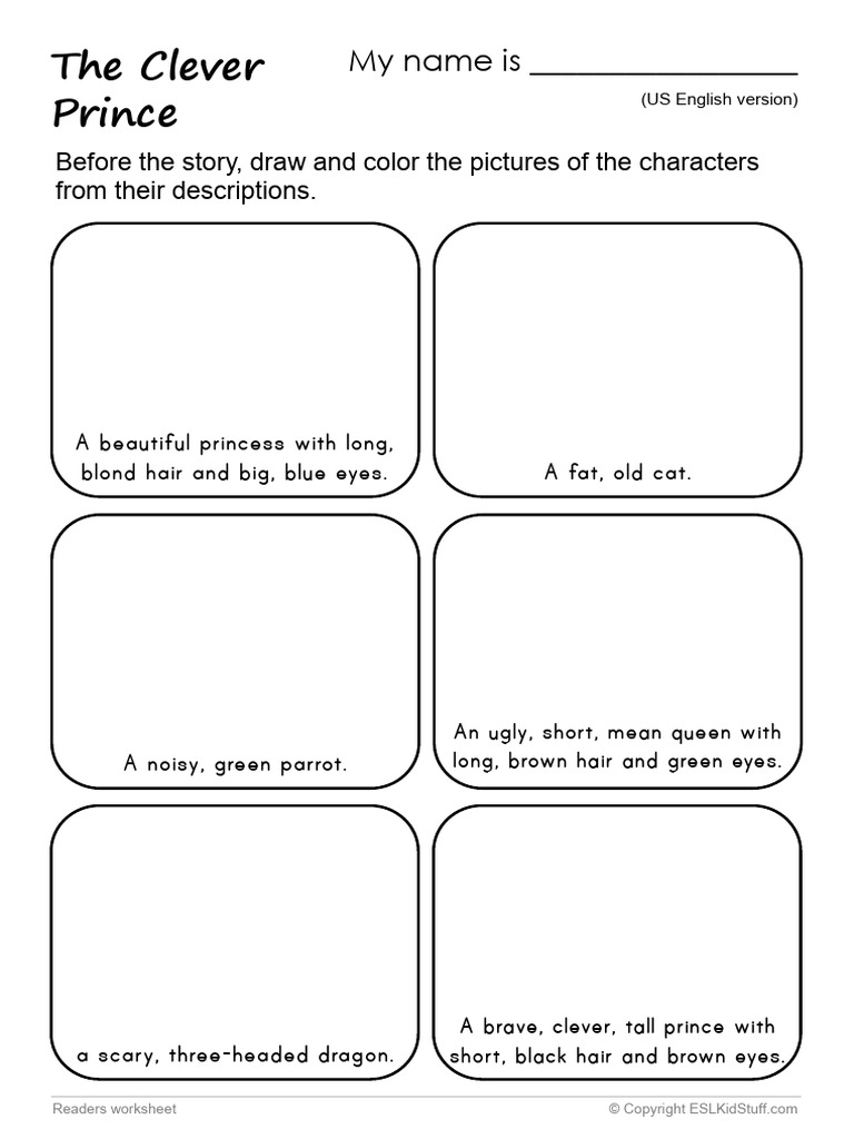 Clever Prince Worksheet Fyn H | PDF
