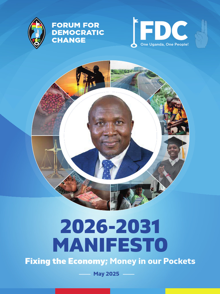 Uganda FDC 2026-2031 Economic Manifesto | PDF | Agriculture | Cotton