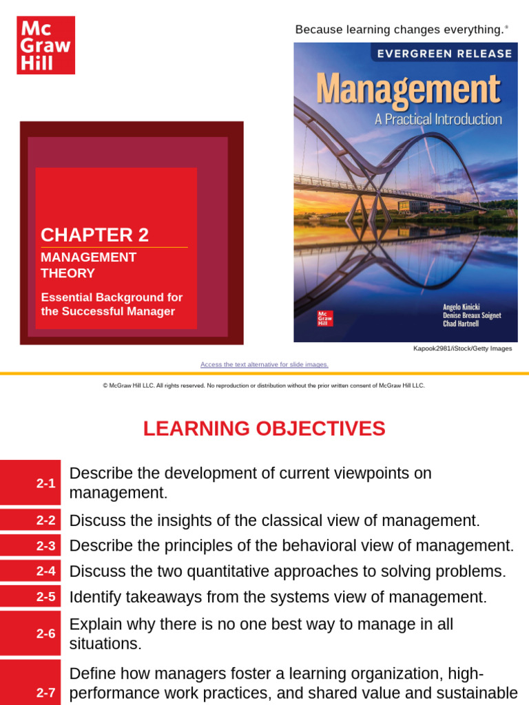 Kinicki 2024release PPT Ch02 ACCESS123456 | PDF | System | Science