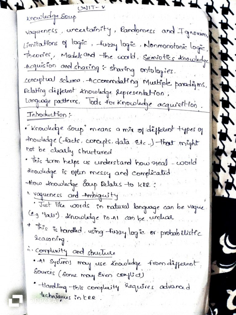 KRR 5th unit part-1 | PDF