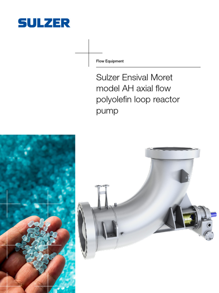 Осевые Насосы Sulzer Ensival Moret AH | PDF | Pump | Reliability ...