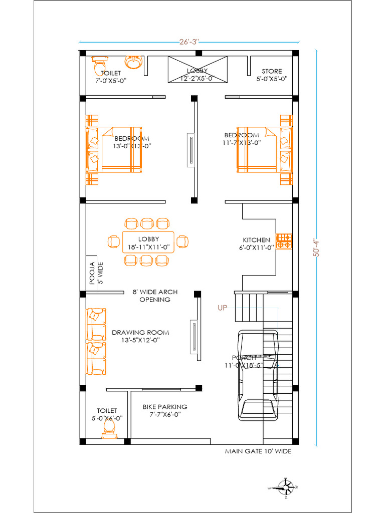Detailed Room Dimensions and Layout | PDF