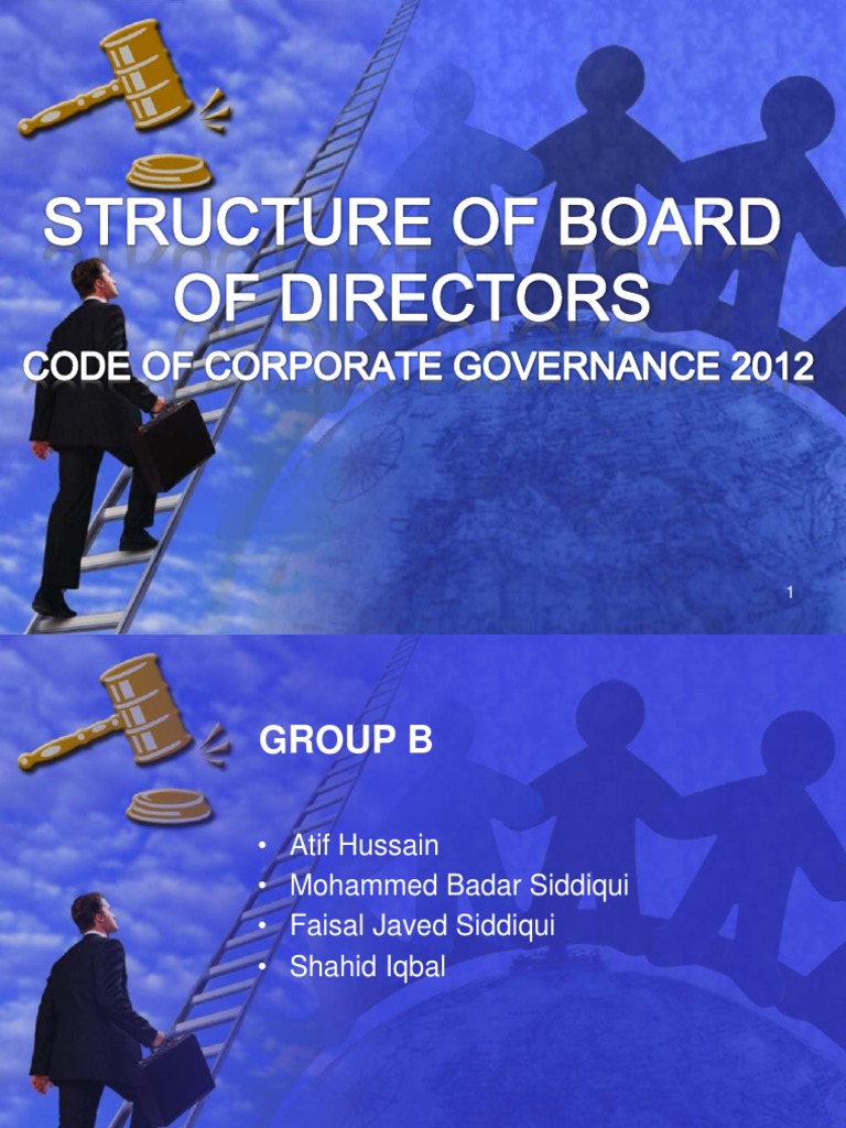 Company Board Structure Overview | PDF | Chief Executive Officer ...