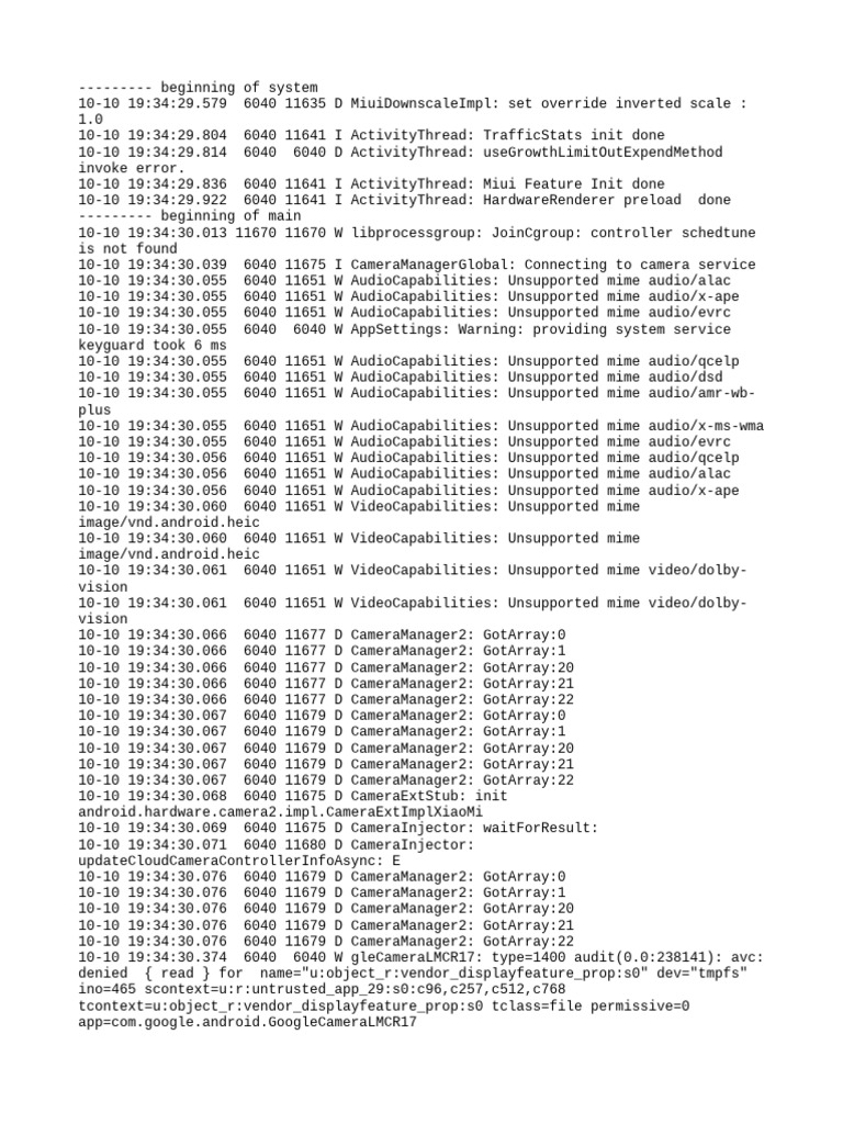 Log Cat 1760105069975 | PDF | Computer Science | Computer Engineering