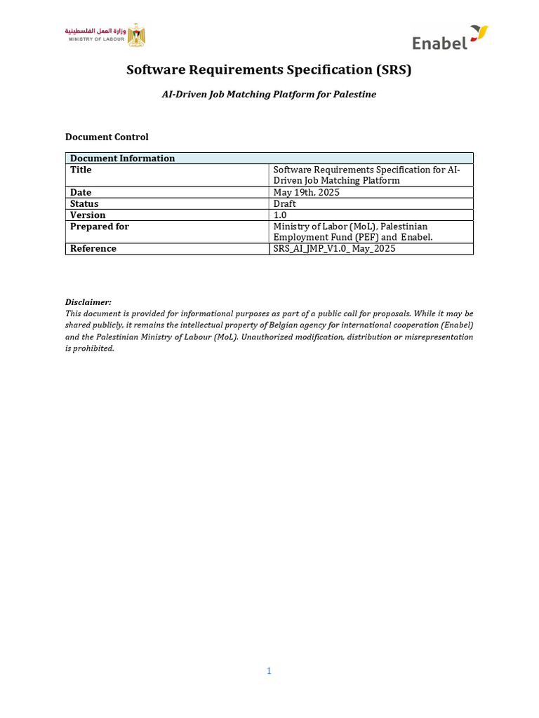 Annex A Detailed Software Requirements Specification SRS | PDF | Databases | Résumé