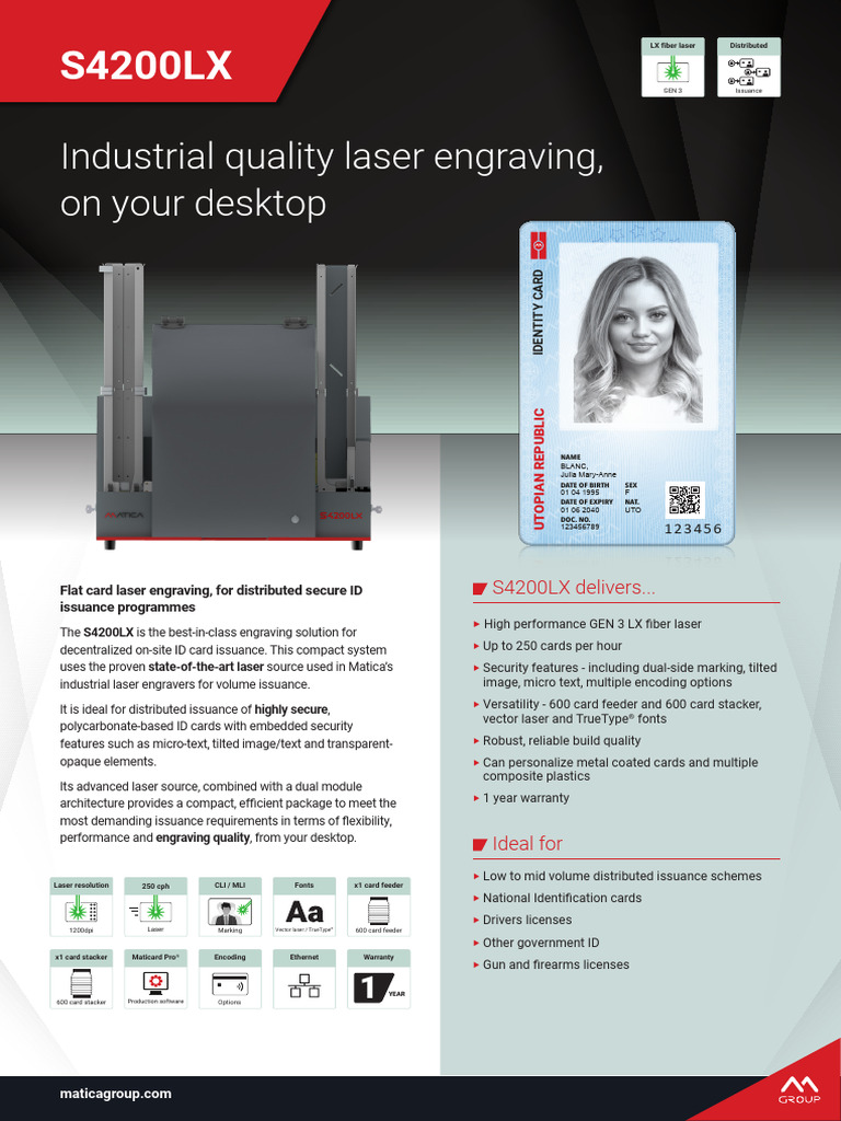 S4200LX Datasheet A4 ENG V7 | PDF | Printer (Computing) | Computer ...