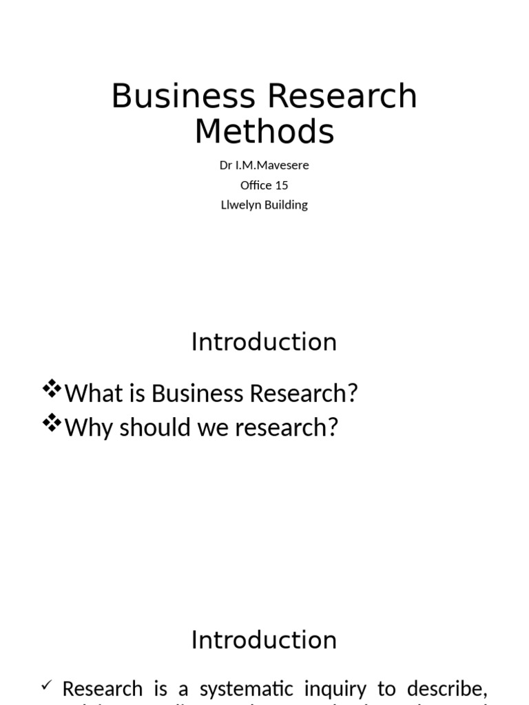 Business Research Methods | PDF | Theory | Inductive Reasoning