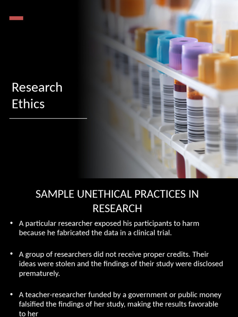 Chapter 2 Research Ethics | PDF | Informed Consent | Deception