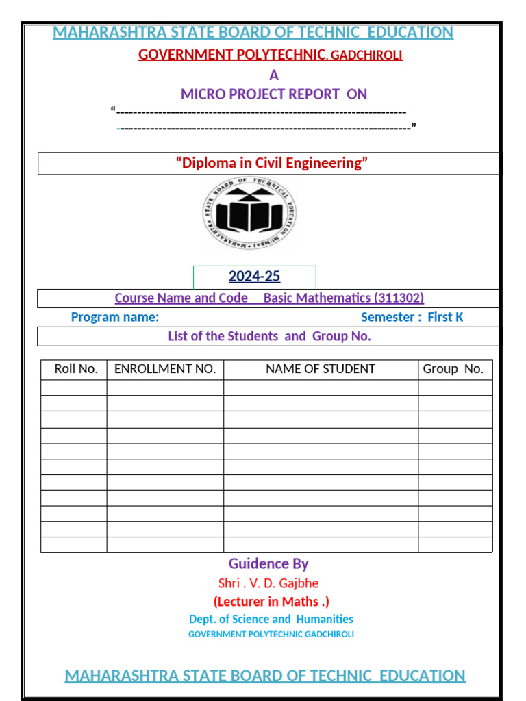 Microproject 2024-25 Bms | PDF